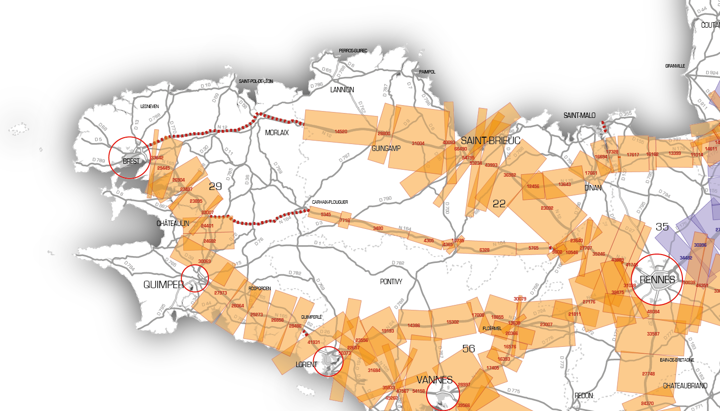 Recensement de la circulation sur les routes nationales et autoroutes ...